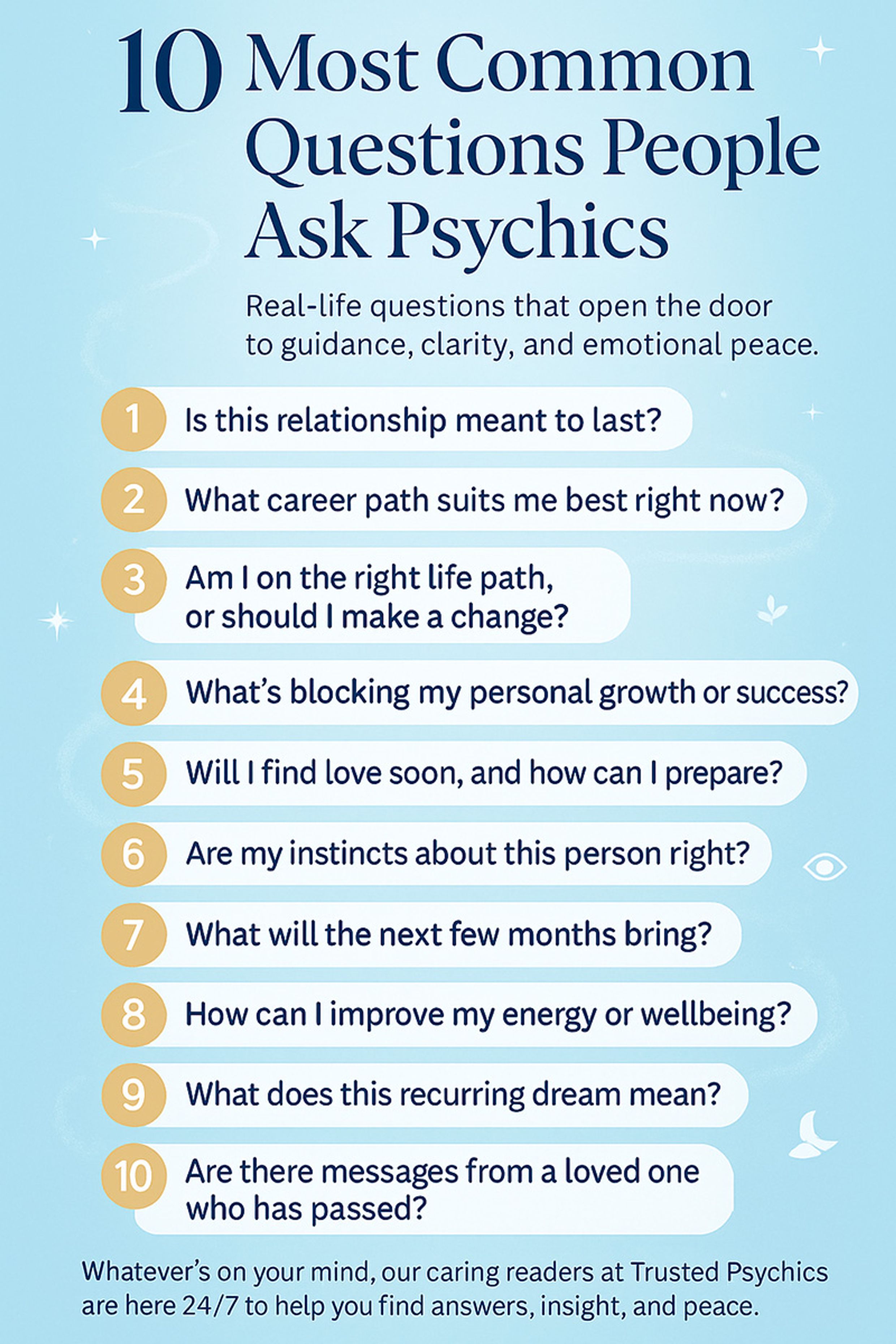 Real Psychic Readings You Can Trust | Trusted Psychics