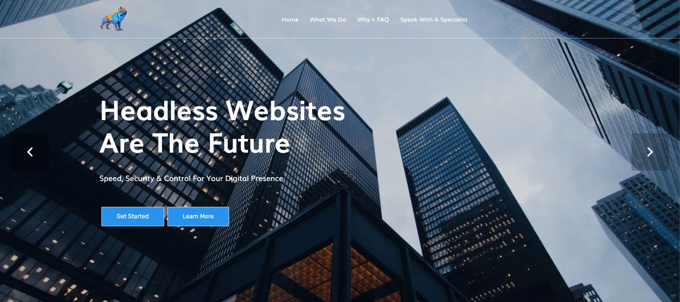 Headless Website Templates | Headless CMS Pre-Build | Headless Page Builder