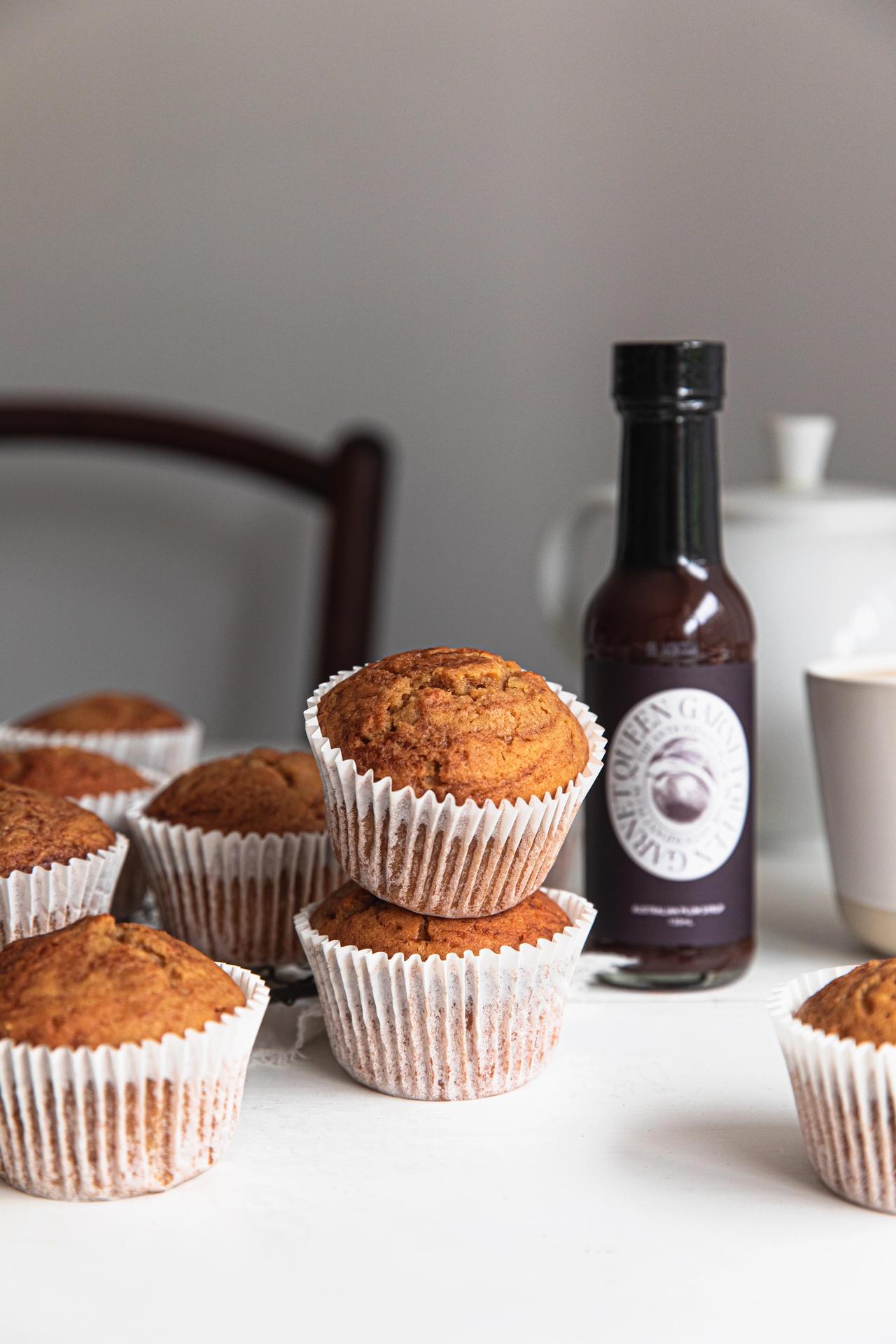 Plum Swirl Muffins – Queen Garnet – Australia’s own antioxidant superfood