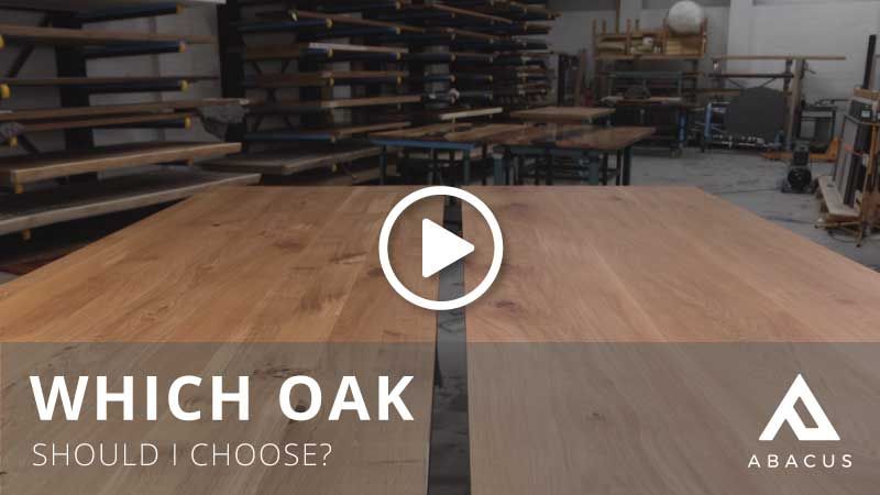 Standard or Statement Oak? - Abacus Tables