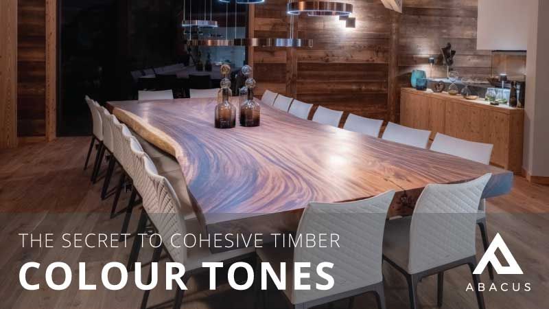 Mixing Wood Colours In Interior Design - Abacus Tables