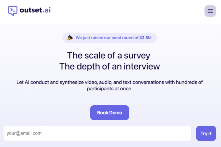 Outset.ai - Features, Pricing, Reviews & More 2024