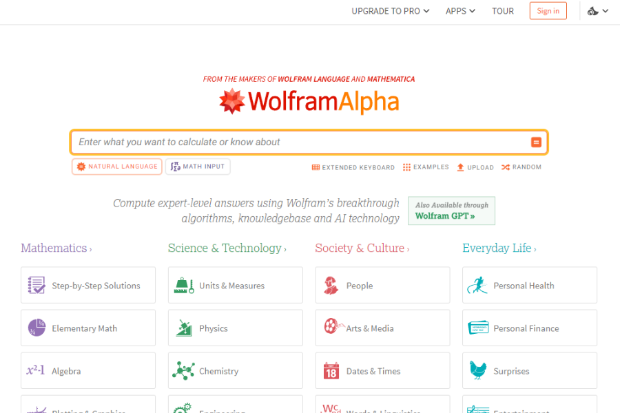 WolframAlpha - Features, Pricing, Reviews & More 2024