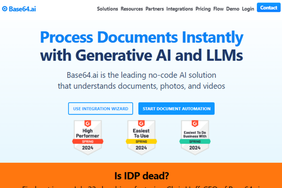 Base64.ai - Features, Pricing, Reviews & More 2024