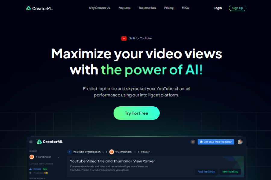 CreatorML - Features, Pricing, Reviews & More 2024