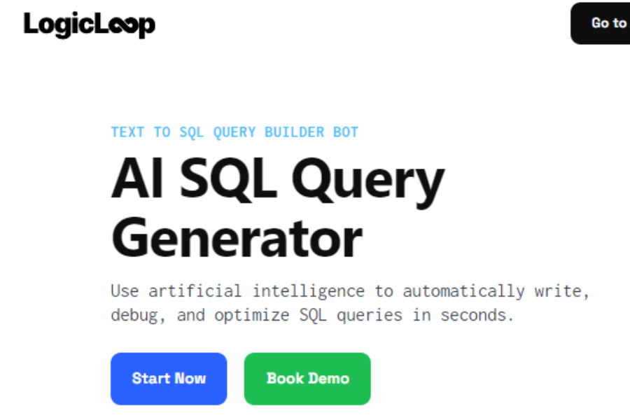 Logicloop Ai Sql Features Pricing Reviews And More 2024