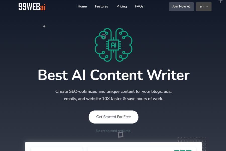 99WEB AI - Features, Pricing, Reviews & More 2024