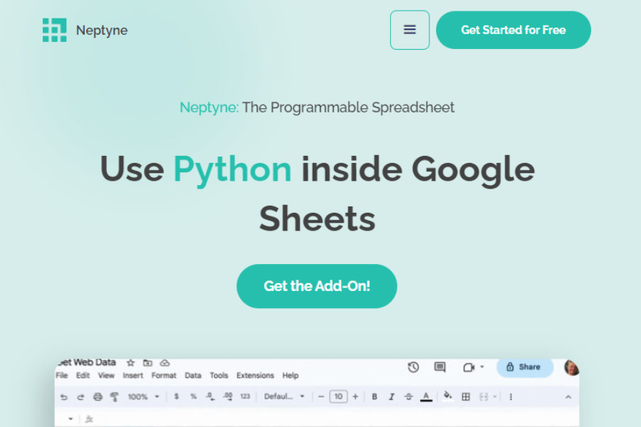 Neptyne - Features, Pricing, Reviews & More 2024