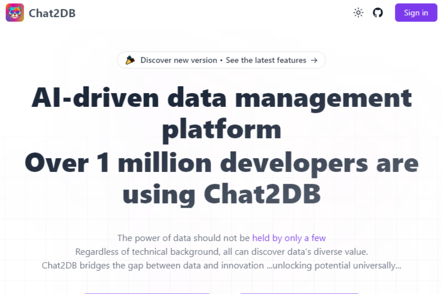 Chat2DB - Features, Pricing, Reviews & More 2024