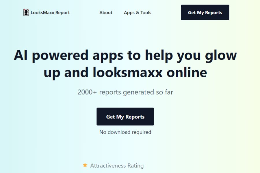 LooksMaxx Report - Features, Pricing, Reviews & More 2024