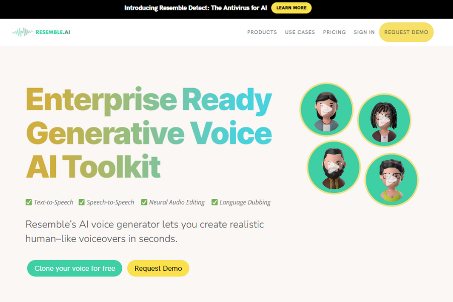 Resemble AI - Features, Pricing, Reviews & More 2024