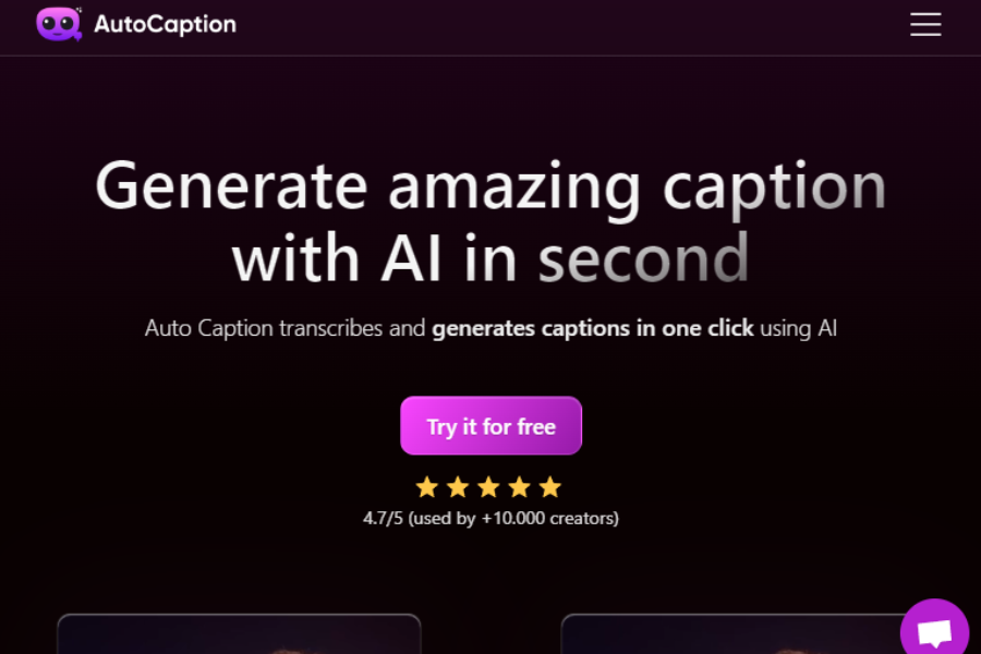 Autocaption - Features, Pricing, Reviews & More 2024
