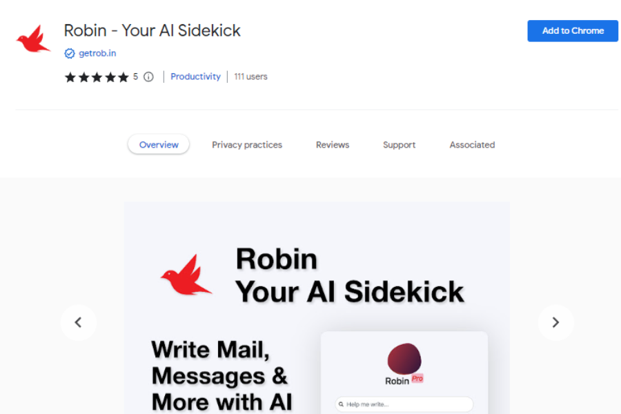 Robin Your AI Sidekick - Features, Pricing, Reviews & More 2024
