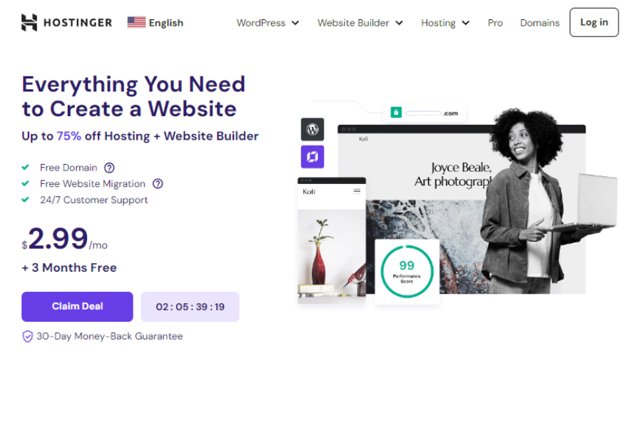 Hostinger - Features, Pricing, Reviews & More 2024