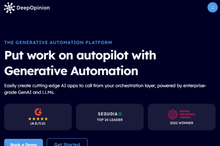 DeepOpinion - Features, Pricing, Reviews & More 2024