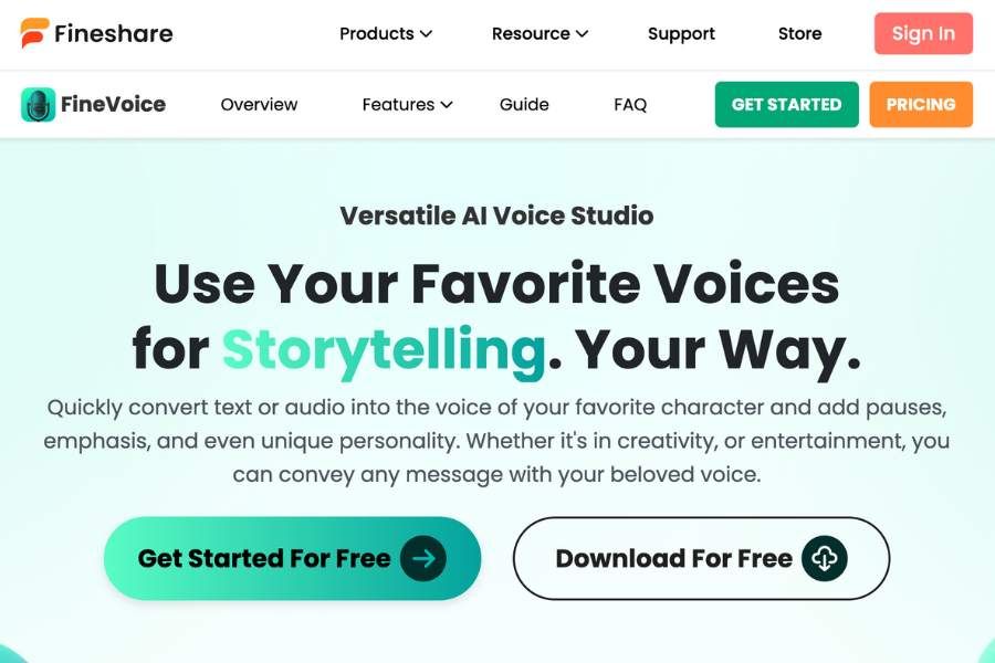 FineVoice - Features, Pricing, Reviews & More 2024