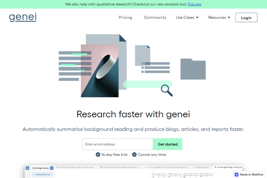 Genei - Features, Pricing, Reviews & More 2024