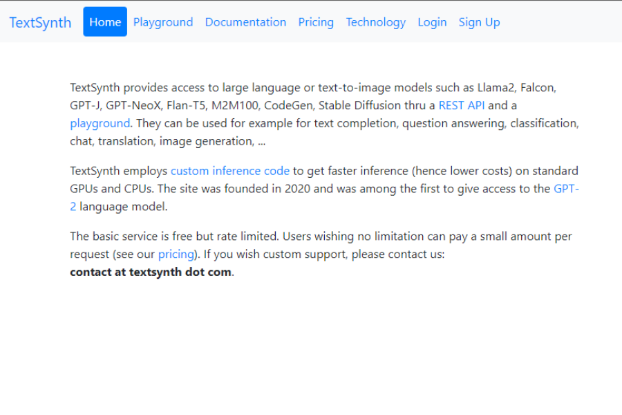 TextSynth - Features, Pricing, Reviews & More 2024