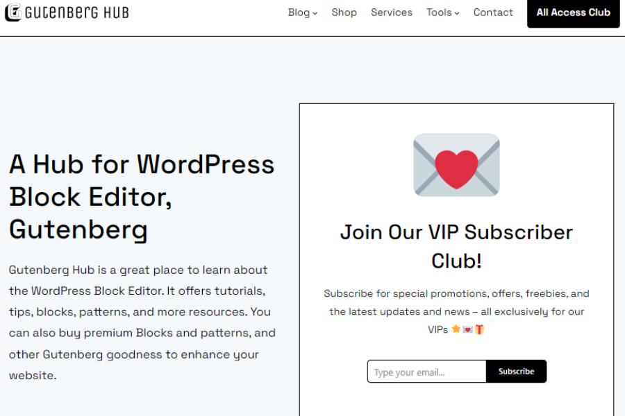 Gutenberg Hub - Features, Pricing, Reviews & More 2024