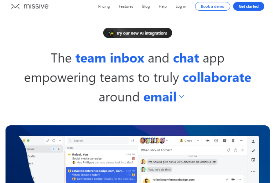 Missive - Features, Pricing, Reviews & More 2024