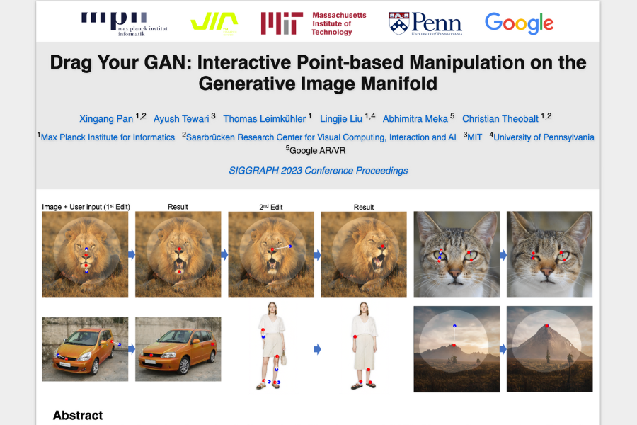 DragGAN AI - Features, Pricing, Reviews & More 2024