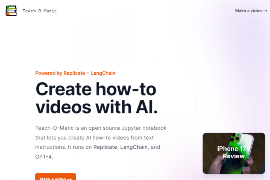 Teach-O-Matic - Features, Pricing, Reviews & More 2024