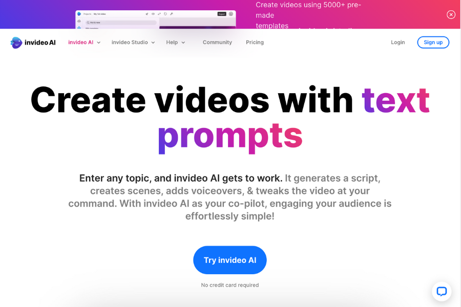 InVideo AI - Features, Pricing, Reviews & More 2024