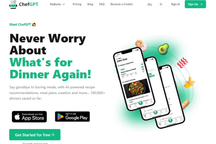 ChefGPT - Features, Pricing, Reviews & More 2024