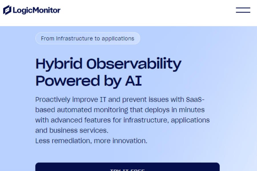 LogicMonitor - Features, Pricing, Reviews & More 2024