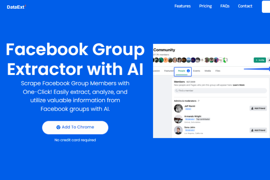 FB Group AI Extractor - Features, Pricing, Reviews & More 2024