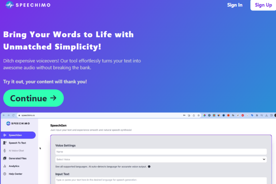 Speechimo - Features, Pricing, Reviews & More 2024