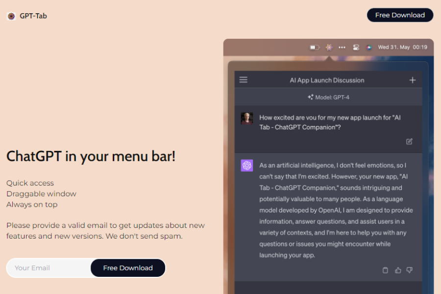 Gpt-tab - Features, Pricing, Reviews & More 2024