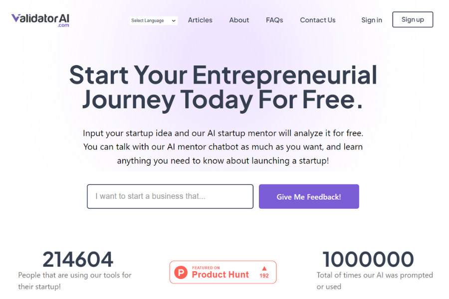 ValidatorAI - Features, Pricing, Reviews & More 2024