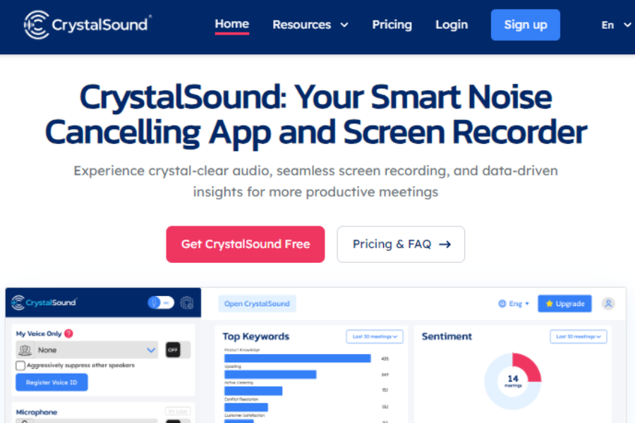 CrystalSound - Features, Pricing, Reviews & More 2024