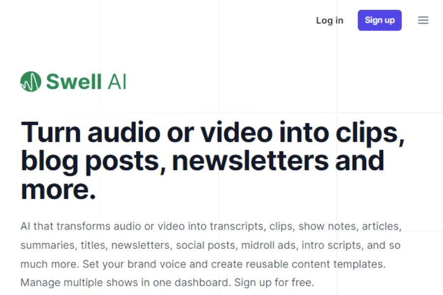 Swell AI - Features, Pricing, Reviews & More 2024