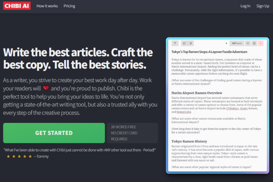 Chibi.ai - Features, Pricing, Reviews & More 2024