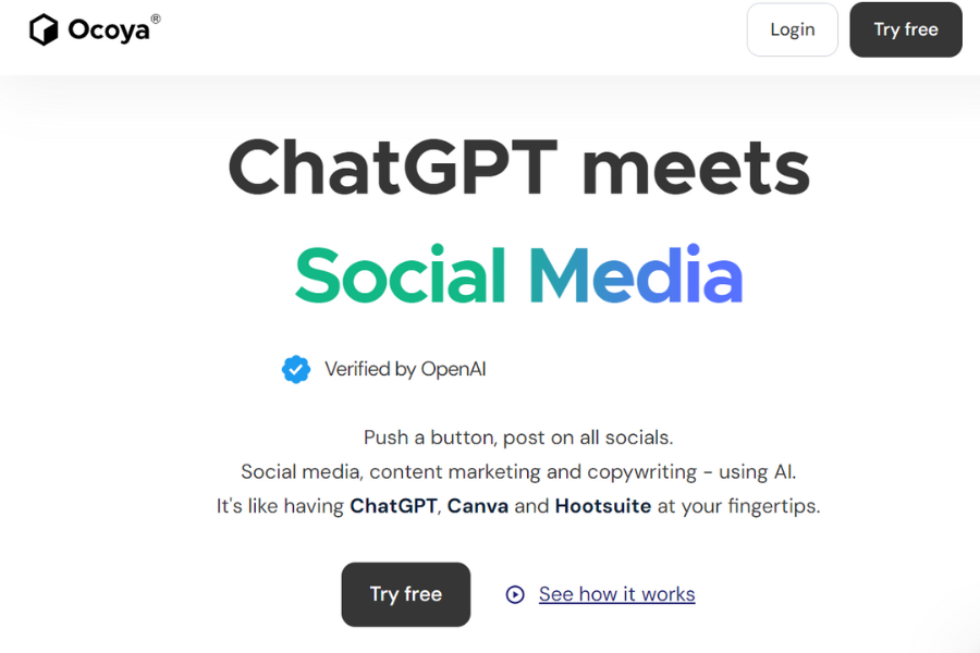 Ocoya - Features, Pricing, Reviews & More 2024