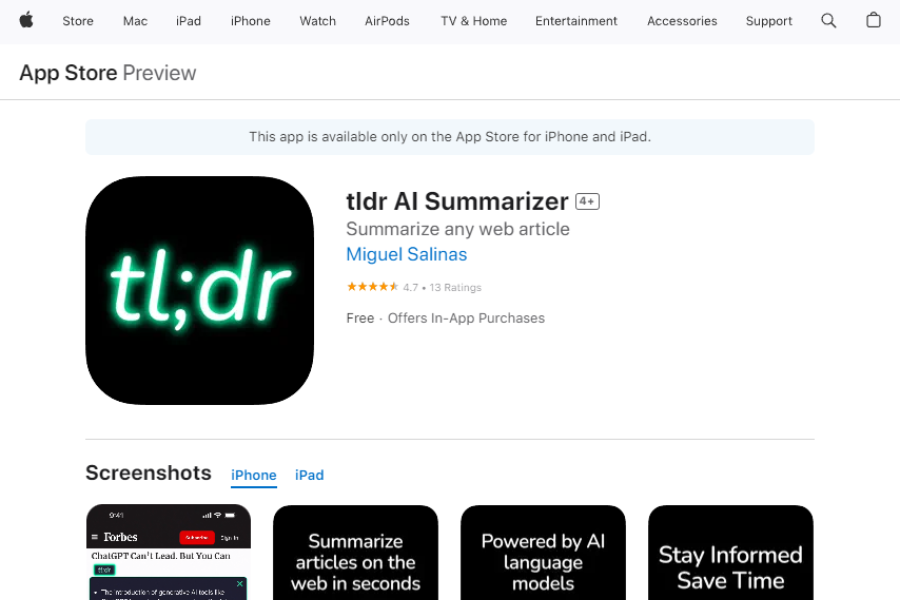 Tldr AI Summarizer - Features, Pricing, Reviews & More 2024