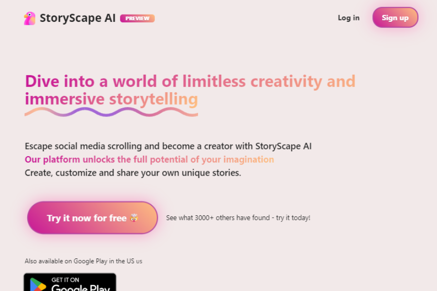 StoryScape AI - Features, Pricing, Reviews & More 2024