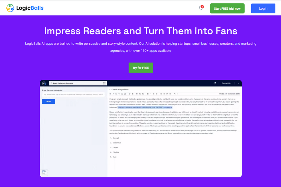 Logicballs - Features, Pricing, Reviews & More 2024