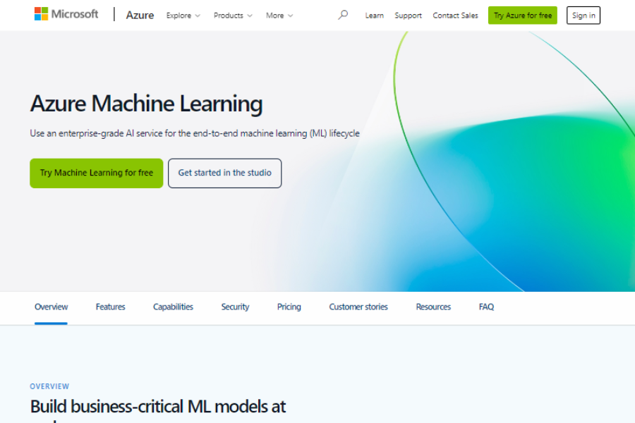 Azure Machine Learning - Features, Pricing, Reviews & More 2024