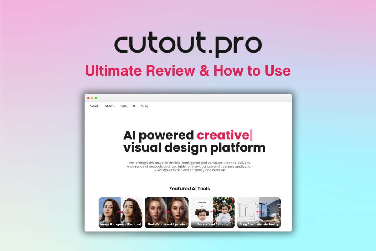 Cutout Pro: Ultimate Review & How to Use [2025]