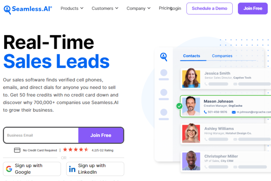 seamless.ai - Features, Pricing, Reviews & More 2024