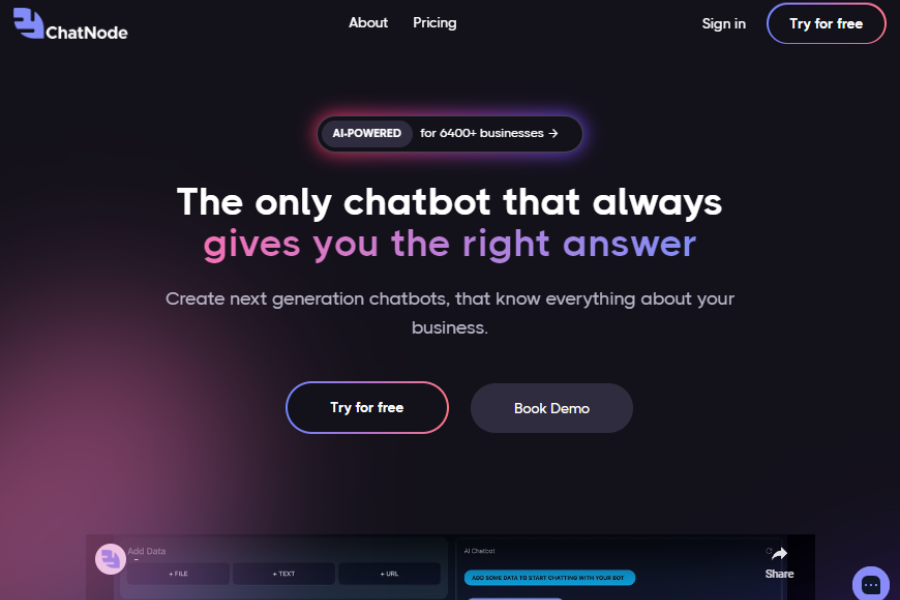 ChatNode - Features, Pricing, Reviews & More 2024