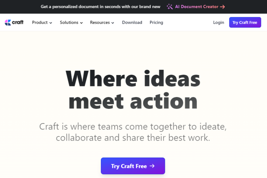 Craft - Features, Pricing, Reviews & More 2024