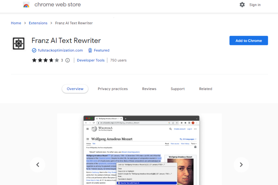 Franz AI Text Rewriter - Features, Pricing, Reviews & More 2024 Franz AI Text Rewriter - Features, Pricing, Reviews & More 2024
