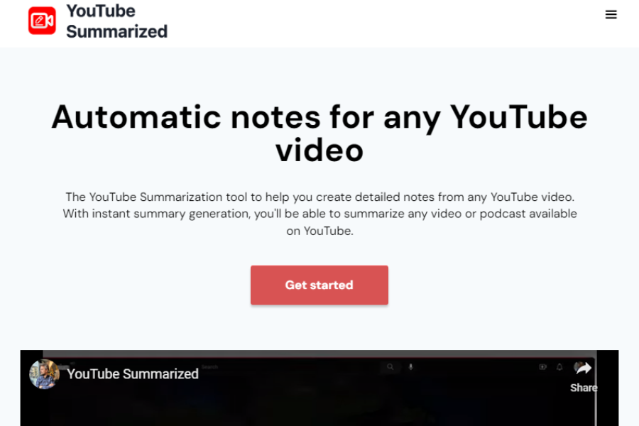 YouTube Summarized - Features, Pricing, Reviews & More 2024