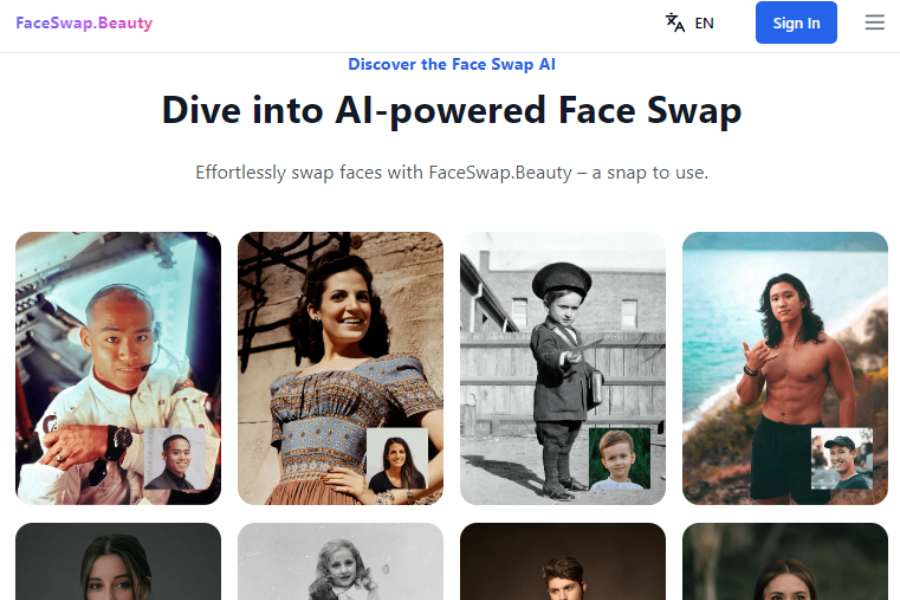 FaceSwap.Beauty - Features, Pricing, Reviews & More 2024