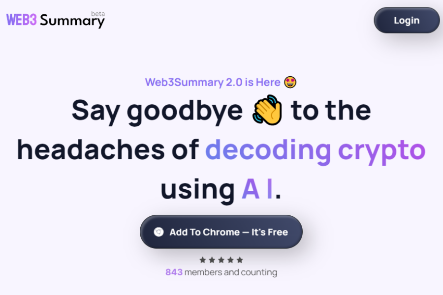 Web3 Summary - Features, Pricing, Reviews & More 2024