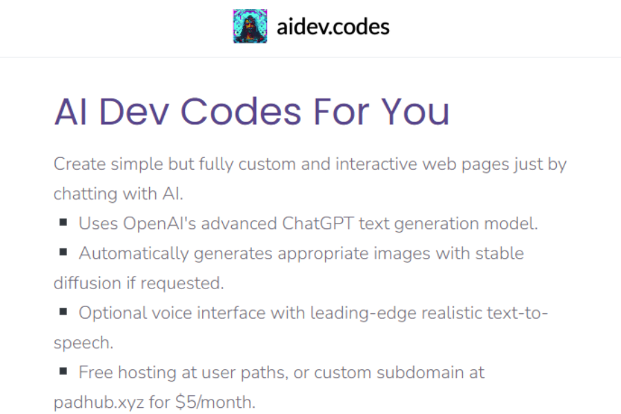 AI Dev Codes - Features, Pricing, Reviews & More 2024